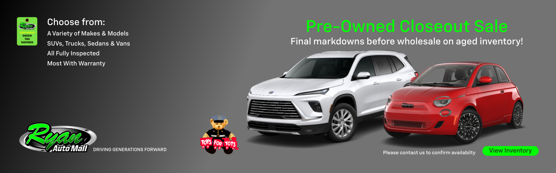 Ryan Auto Mall | New & Used Cars in Buffalo & Monticello, MN